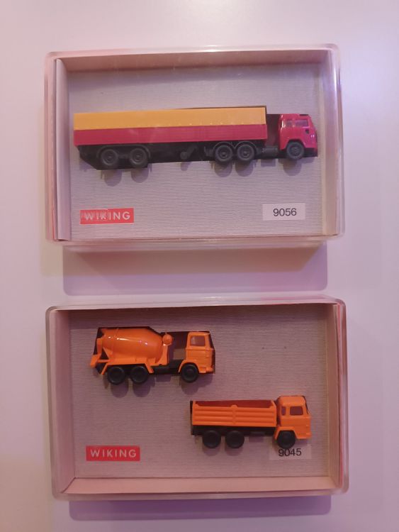 N Set Baufahrzeuge und Sattelschlepper (Wiking) (Gebraucht) in Zürich ...