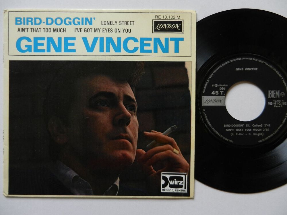Gene Vincent - Bird Doggin' - Rare EP France | Kaufen auf Ricardo