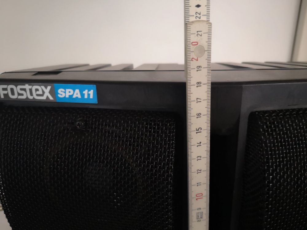 FOSTEX SPA11 Aktiv Lautsprecher (Gebraucht) in Ibach für CHF 30 – mit ...
