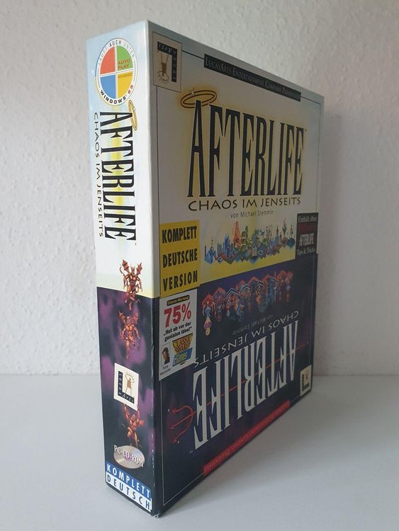 PC Game (LucasArts) Afterlife (1996) Big Box Deutsch (Gebraucht) in ...