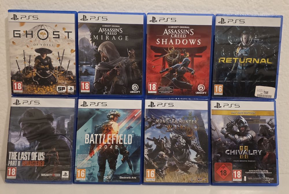 PS5 Game Bundle: Ghost of Yotei, Last of Us & More! TOP (Neu (gemäss ...