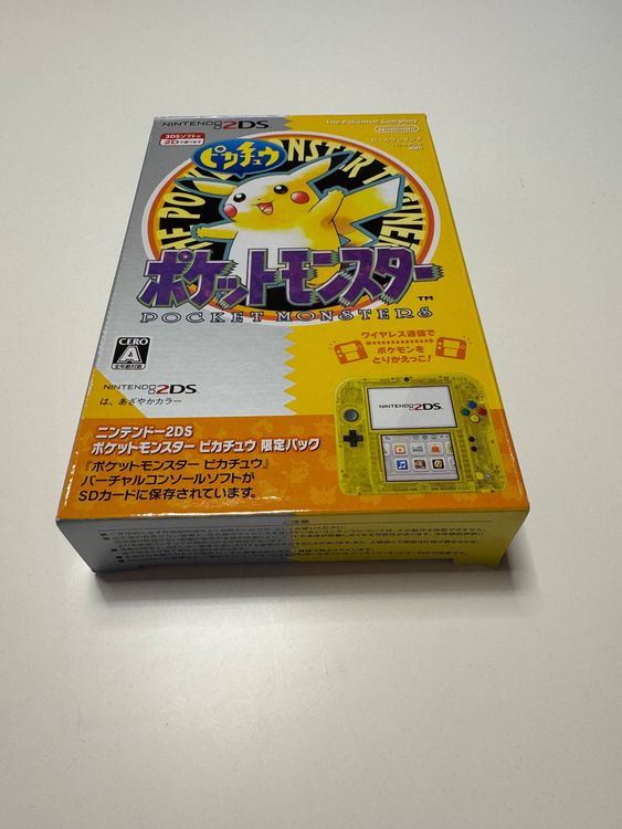 Nintendo 2DS Pokémon Gelb Pikachu Edition – ungeöffnet OVP (Neu und ...