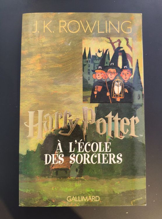 Harry Potter à l'école des sorciers Gallimard grand format (Gebraucht ...