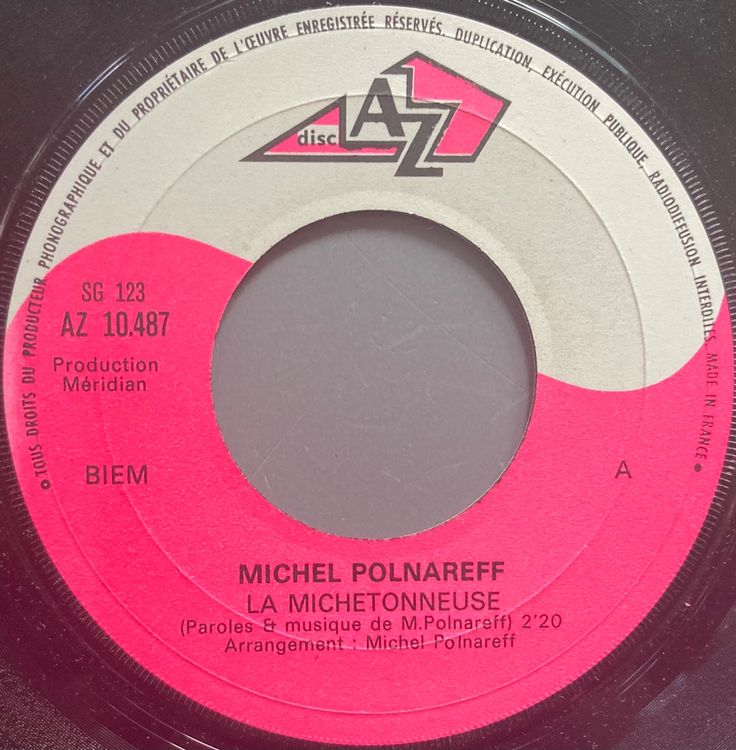 MICHEL POLNAREFF - LA MICHETONNEUSE / DANS LA MAISON VIDE (Gebraucht ...