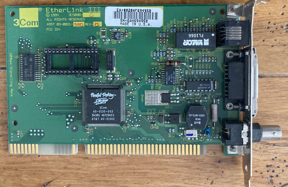 3COM Etherlink III 3C509B-C (Gebraucht) in Eglisau für CHF 19.9 – mit Lieferung auf Ricardo kaufen