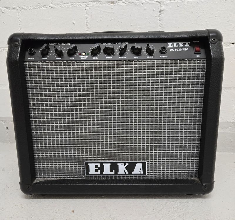 ELKA AC 1030 REV Gitarrenverstärker Amp schwarz 🎸🎶🤘🏽 (Gebraucht) in Rheinsulz für CHF 34 – mit ...