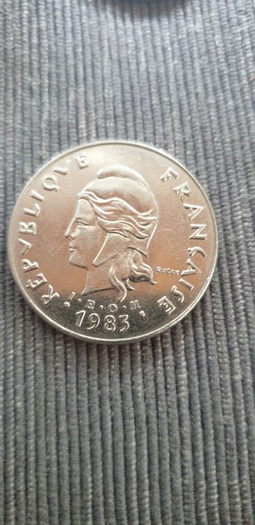 50 Francs 1983 IEOM - Neukaledonien (Gebraucht) in für CHF 2 – mit ...