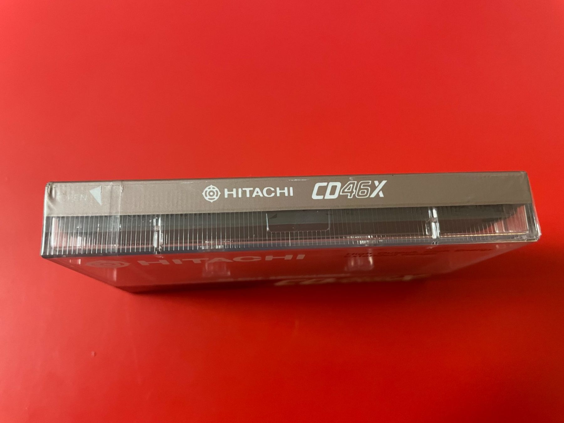 HITACHI CD-46X Chrom Audio Kassette selten Originalzustand! (Neu und ...