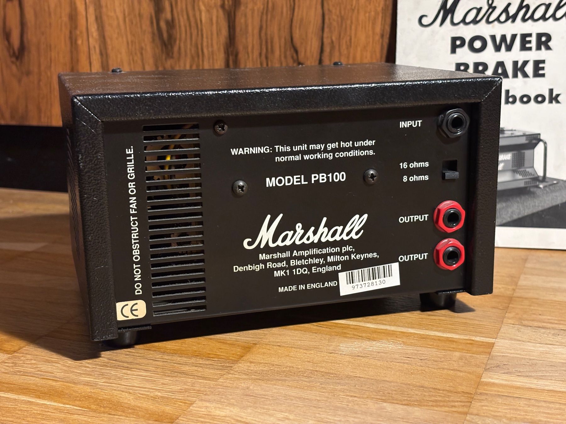 Marshall Power Brake PB100 Amp Attenuator Gitarrenverstärker (Gebraucht ...