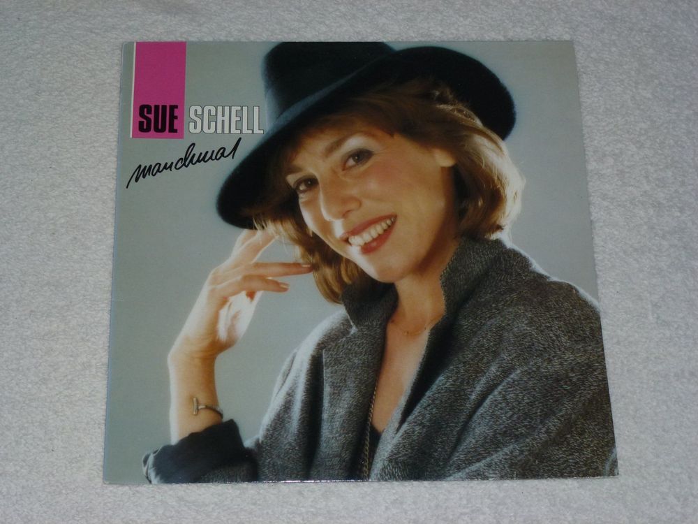 LP SUE SCHELL - MANCHMAL / 1987 Schweiz,Mercury - 832 072-21 (Gebraucht ...