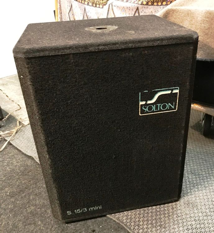 Solton 15 Zoll 300 Watt Subwoofer Passiv S15/3 Mini (Gebraucht) in ...