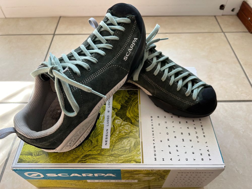 Scarpe 38 donna trekking , marca Scarpa Mojito verde oliva (Gebraucht ...