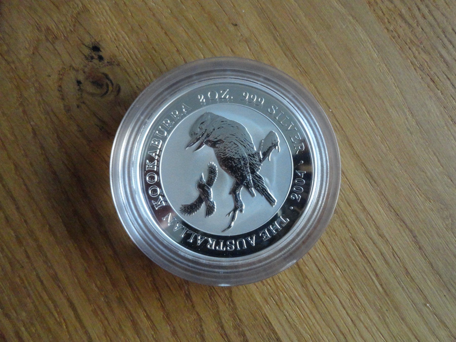 Kookaburra Silbermünze 2 Unzen - 2004 - Top Zustand! (Neu und ...