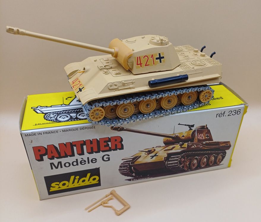 Panzer SOLIDO Panther Modell G 236 in Originalbox (Gebraucht) in ...