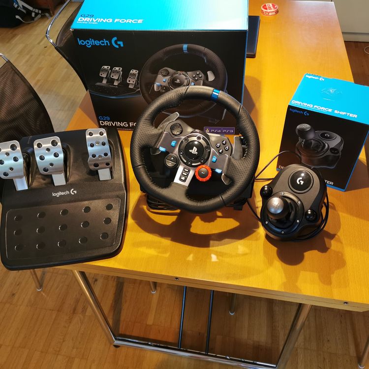 Logitec G29 Racing Wheel inklusive Driving Force Shifter | Kaufen auf ...