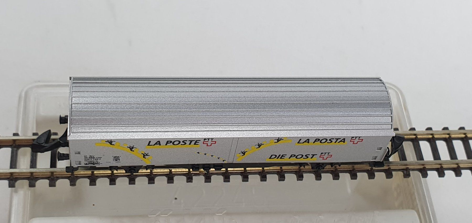 Märklin/mini-club 88656 SBB Güterwagen "Post", Ersatzverp. (Gebraucht ...