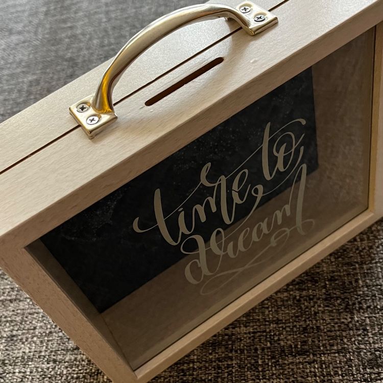 Spardose Holz | Kaufen auf Ricardo