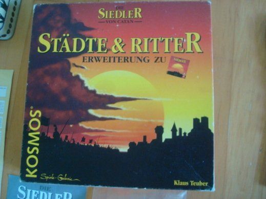 Siedler von Catan + Erweiterung + Städte&Ritter Holzteile (Gebraucht ...