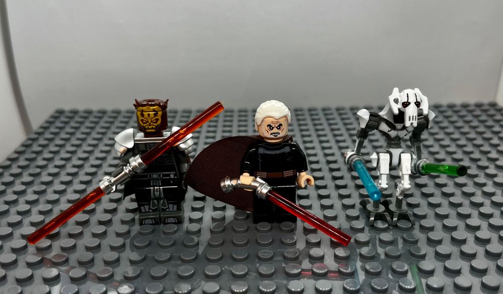 Count Dooku, General Grievous & Savage Oppress Minifiguren (Neu (gemäss ...