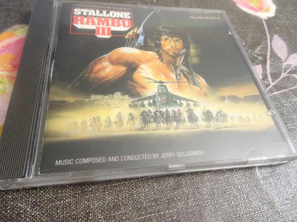 Rambo III 3 - Stallone Original Motion Picture Soundtrack CD (Gebraucht ...