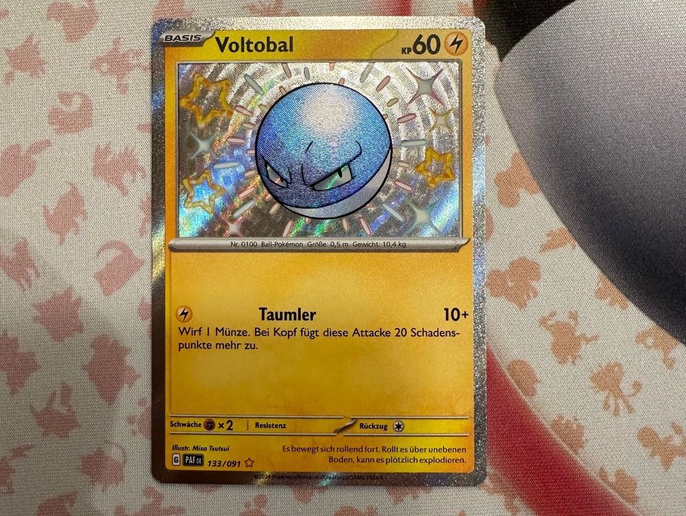Voltobal PAF 133/091 DE Pokemon Paldeas Schicksale | Kaufen auf Ricardo