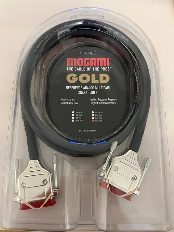 Mogami W2932 D-SUB DB25 Analog Tascam Standard Multicore | (Neu und ...