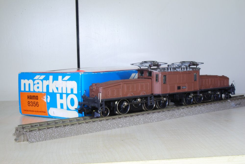 Märklin 8356 HAMO SBB / CFF Be 6/8 Krokodillok braun (Gebraucht) in ...