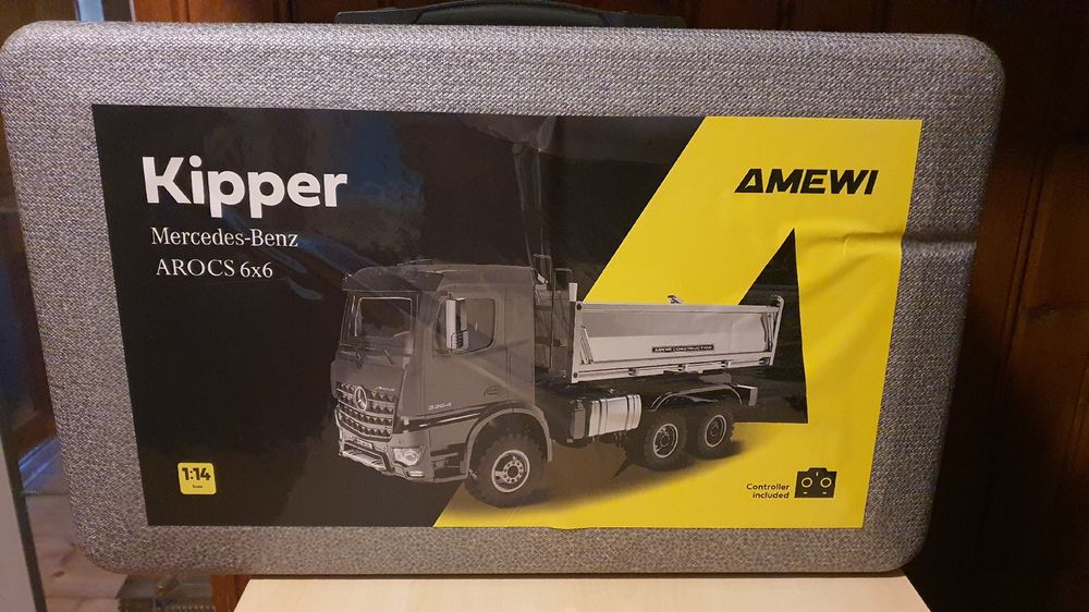 Rc Amewi Mercedes Arocs Kipper 1:14, 6x6, RTR, 2x Gebraucht (Gebraucht ...