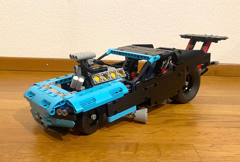 LEGO Technic Auto Rennwagen 42050 Drag Racer Dragster kpl. (Gebraucht ...
