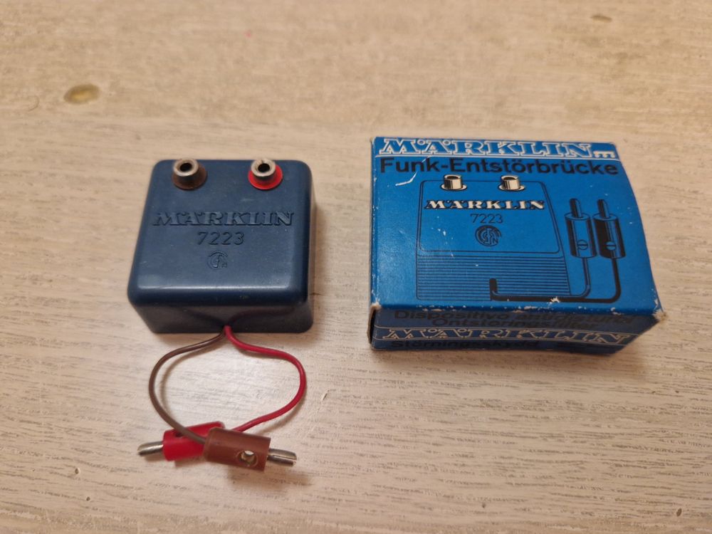 Märklin 7223 Funk-Entstörbrücke (D'occasion) à St-Aubin-Sauges pour CHF ...
