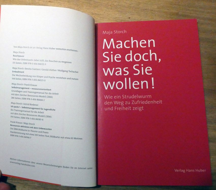 Maja Storch: Machen Sie doch, was Sie wollen (Gebraucht) in Zollikofen ...