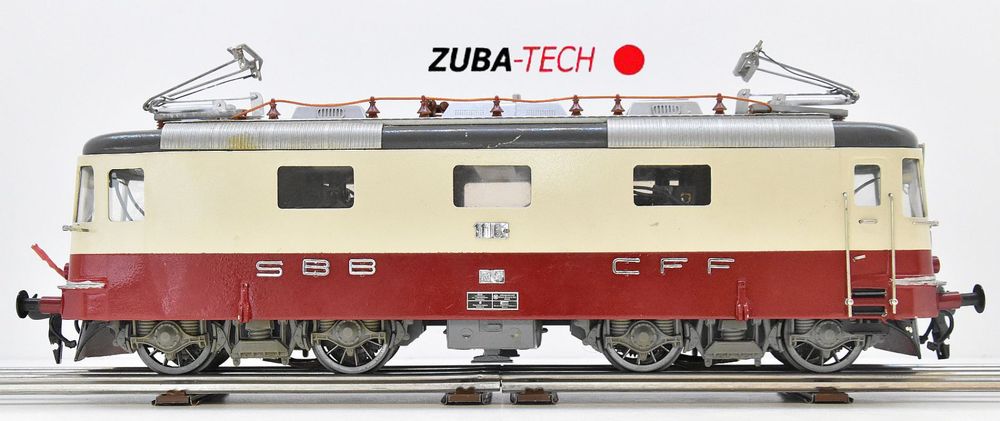 Eigenbau E-Lok Re 4/4 II TEE SBB Spur 0 3-Leiter GS ohne OVP (Gebraucht ...