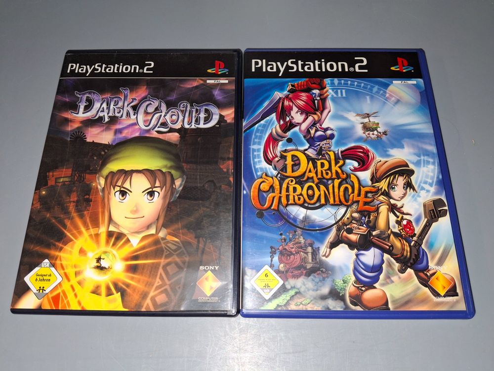 Dark Cloud + Dark Chronicle - 2 Spiele für PS2 im Set | Kaufen auf Ricardo
