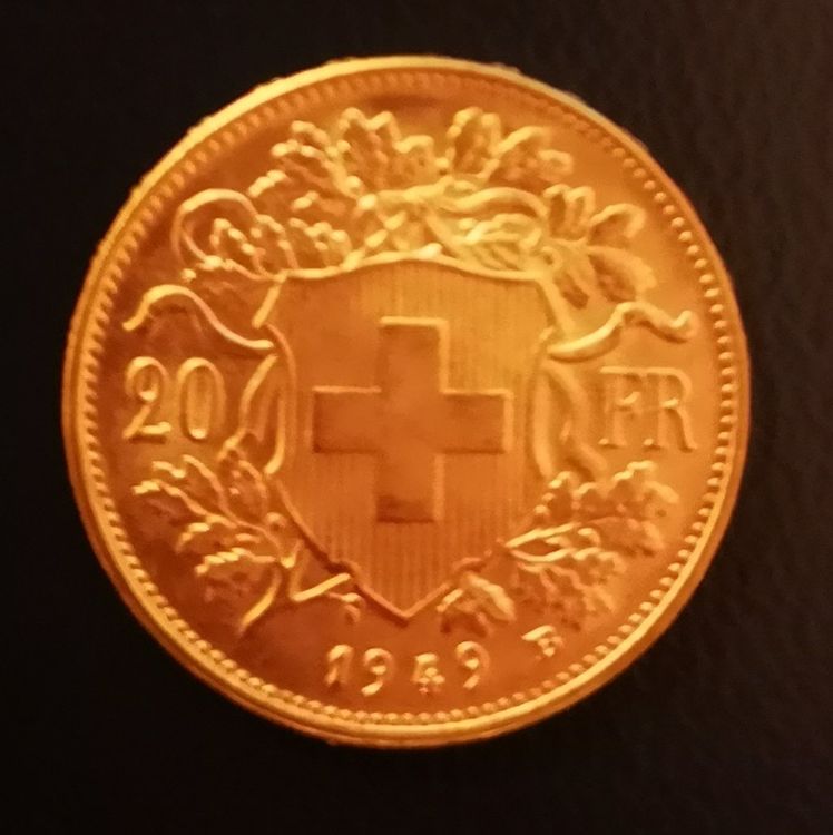 Goldvreneli 1949 20 er (Gebraucht) in für CHF 367 – mit Lieferung auf ...