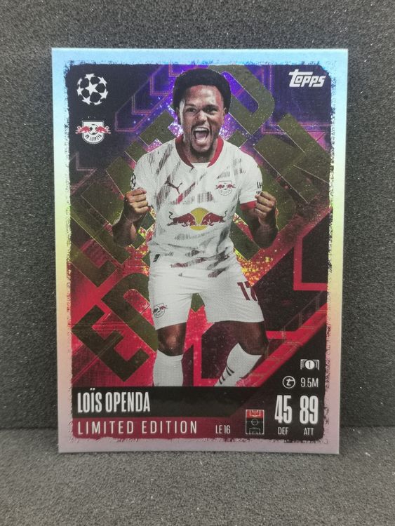 Match attax 2024 /25 Lois Openda Limited ed. (Gebraucht) in Einsiedeln ...