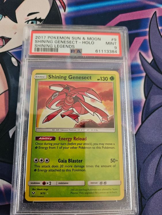 Pokemon - Shining Genesect- Shining Legends - PSA 9 - ENG | Kaufen auf ...