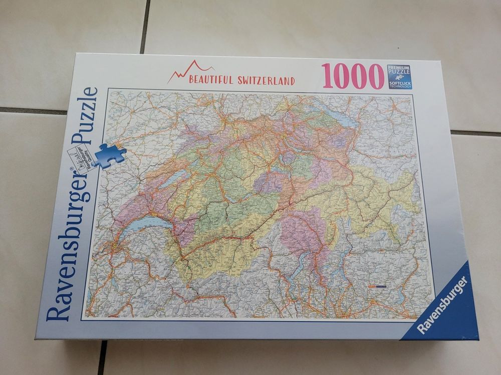 Ravensburger Puzzle 1000 Teile "beautiful Switzerland" (Neu und originalverpackt) in Sursee für ...