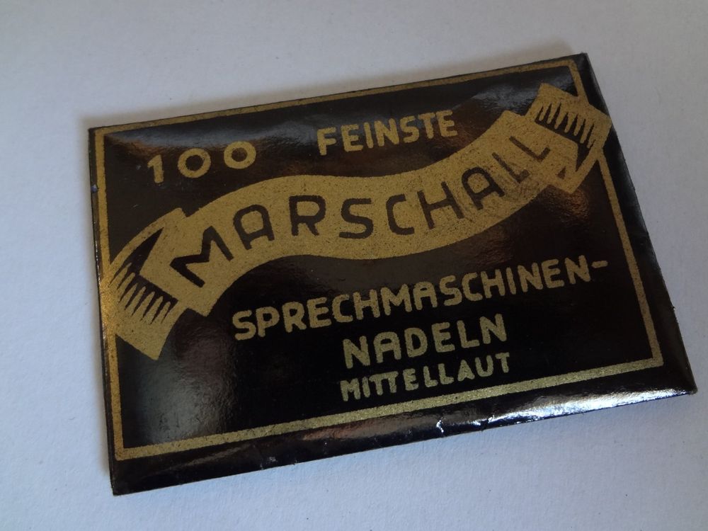 Sachet d'aiguille Marschall gramophone - Grammophonnadeln | Kaufen auf ...