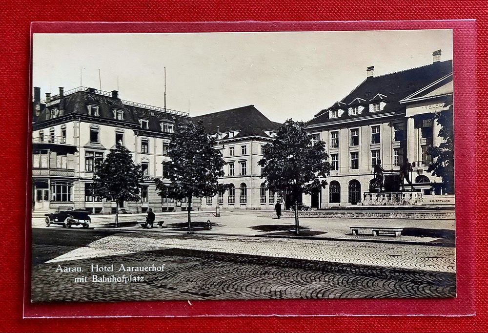 Aarau - Hotel Aarauerhof - Bahnhofplatz | Kaufen auf Ricardo