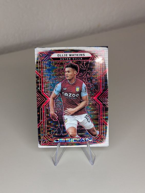 Ollie Watkins Aston Villa Obsidian Soccer /30 Rar! (Neu (gemäss ...