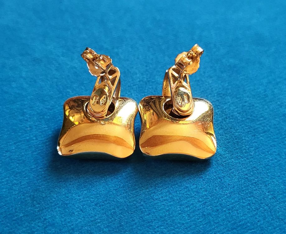 18 Karat 750 Massiv Gold Ohrstecker (Gebraucht) in Wald ZH für CHF 890 – mit Lieferung auf ...