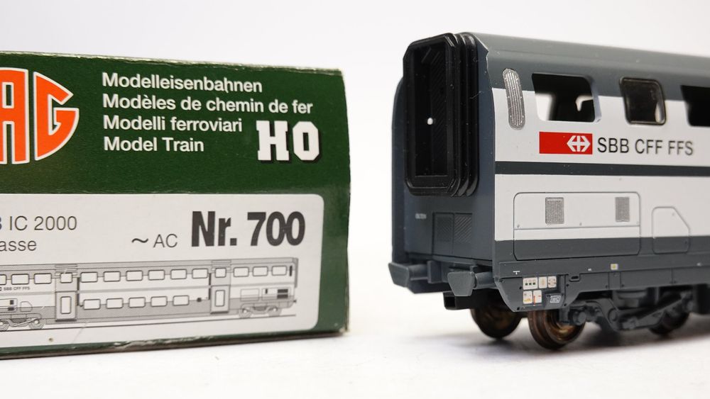 e13 HAG 700 SBB DoSto IC 2000 1. Klasse | Bastelware (Gebraucht) in Thun für CHF 49 – mit ...