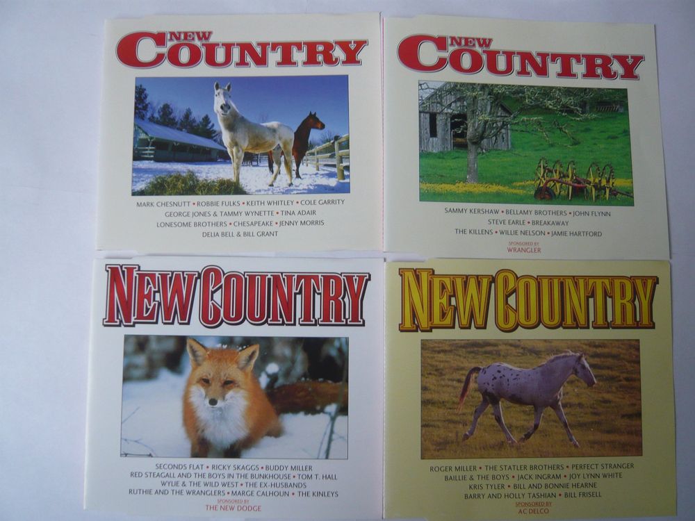 Various NEW COUNTRY 4 CD 40 Tracks Country Music | Kaufen auf Ricardo