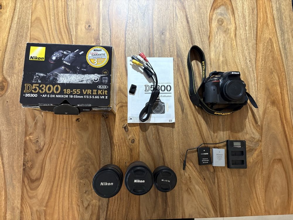 Nikon D5300 - Kit Complet (D'occasion) à Fribourg pour CHF 215 – avec ...