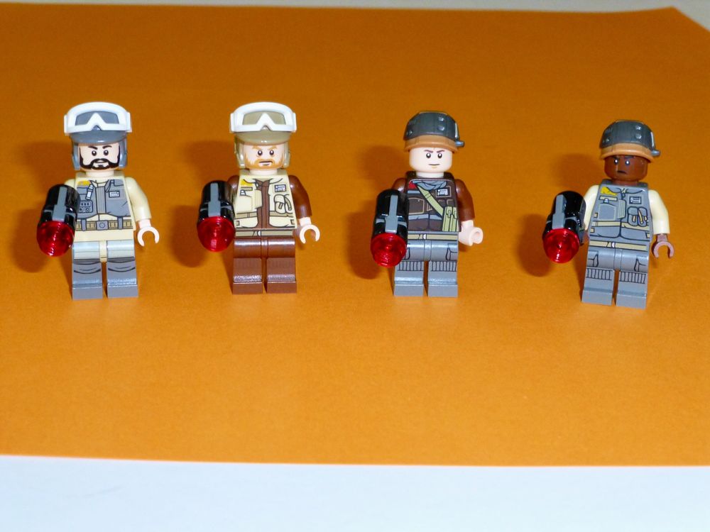 Lego Star Wars/ 4 Rebel Trooper Minifiguren sw0803-sw0806 (Gebraucht ...