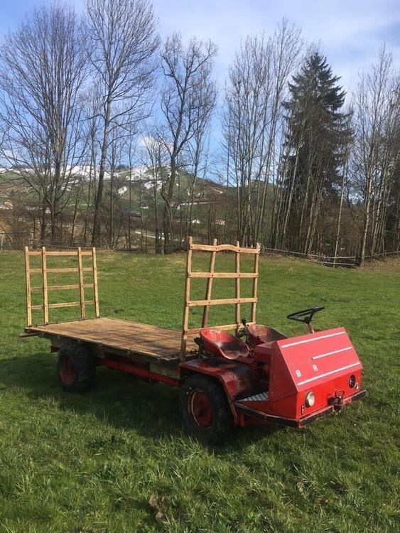 Bucher Transporter mit Seilwinde | Comprare su Ricardo