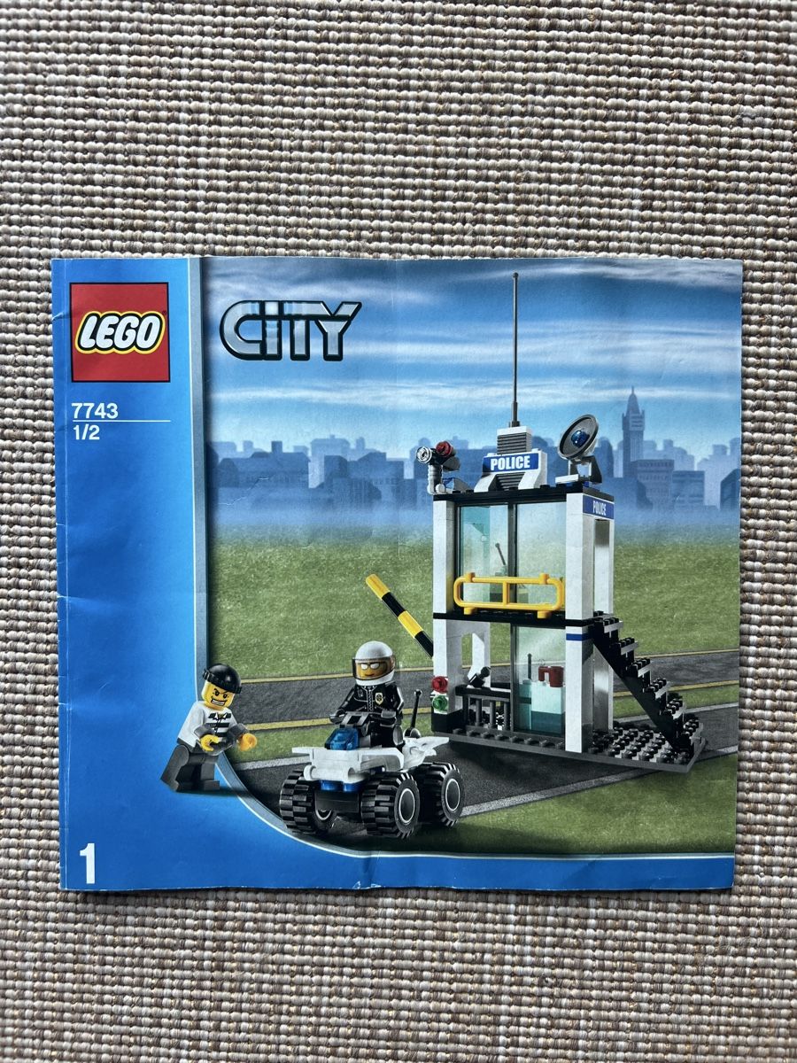 Lego City 7743 Polizei Truck mit kleiner Station und Quad (Gebraucht ...