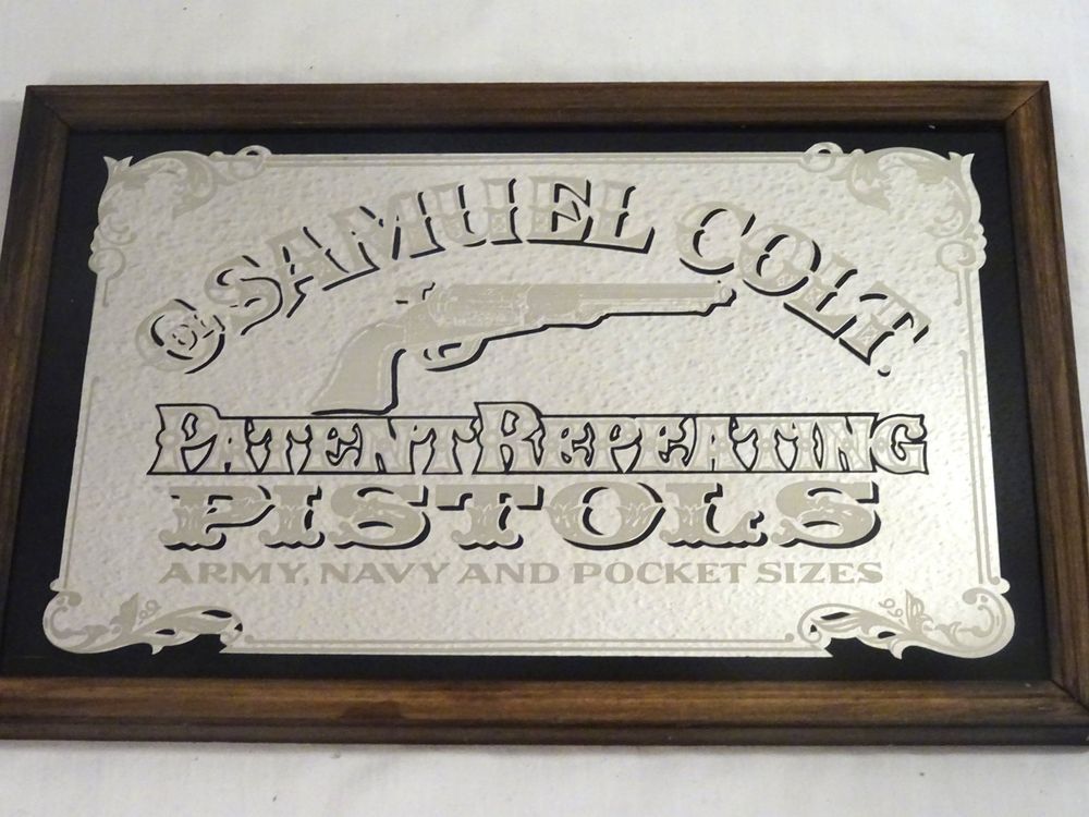 Samuel Colt Spiegel - Patent Repeating Pistols 80er Jahre (Gebraucht ...