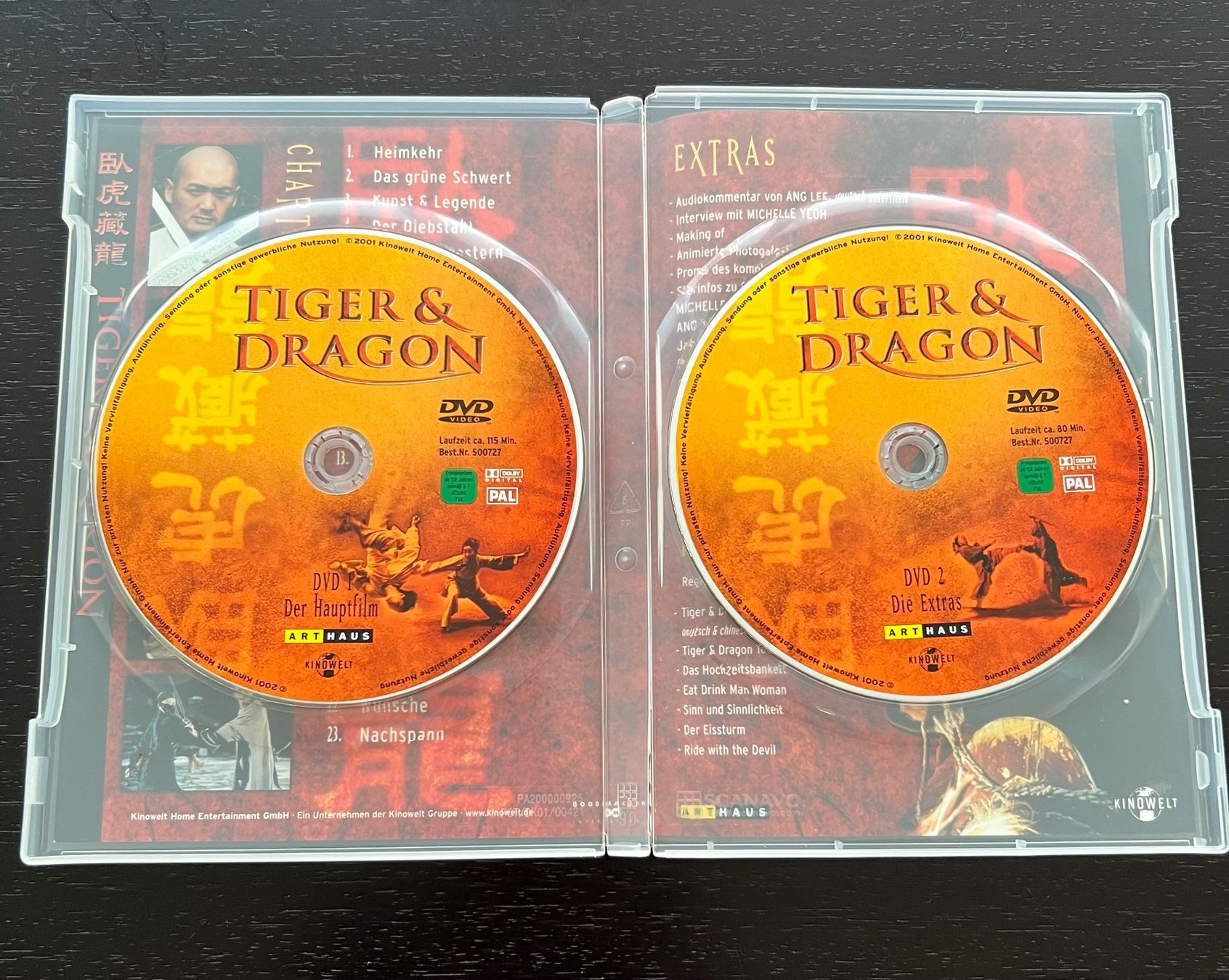 Tiger & Dragon, DVD, Actionfilm, FSK12 (Gebraucht) in Jona für CHF 4.9 ...