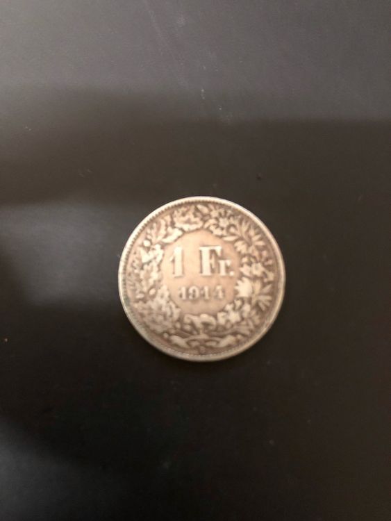 Pièce 1 chf Franken argent silver Silber Münze 1914 num. 2 | Kaufen auf Ricardo